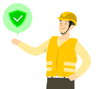 AI PPE Detection for Construction Workers Safety Monitoring
